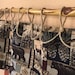 Jute Rope Tab Top Valance, Rustic Cabin Decor: Wildlife Patchwork (pole ...