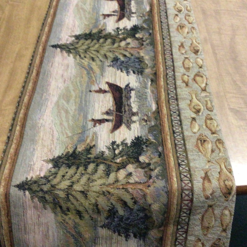 Rustic Cabin Accent Table - Etsy