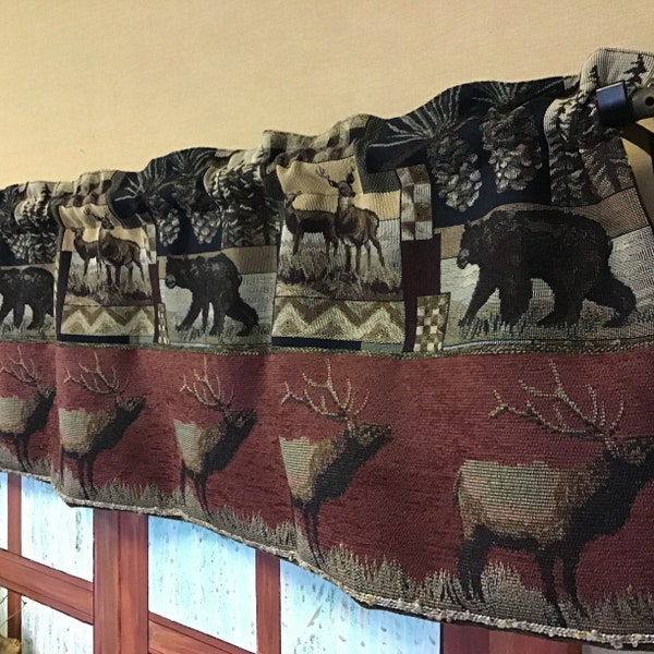3 Inch Pocket Rod Valances - Etsy