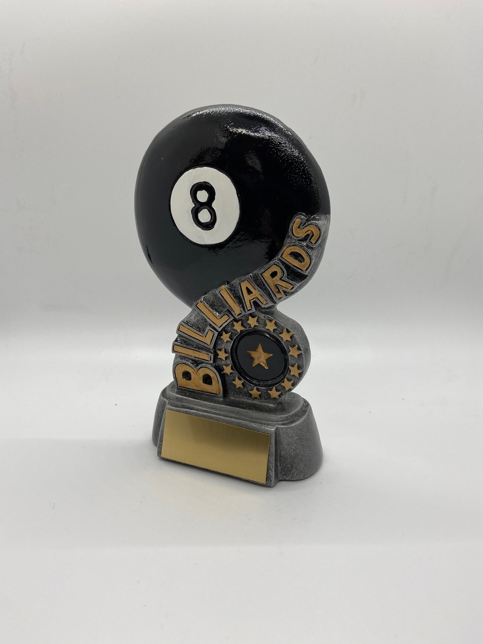 Billiards Tournament Award/trophy Eight Ball Award 8 Ball - Etsy