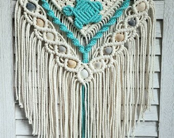 Macrame Turtle Wall Hanging - Etsy