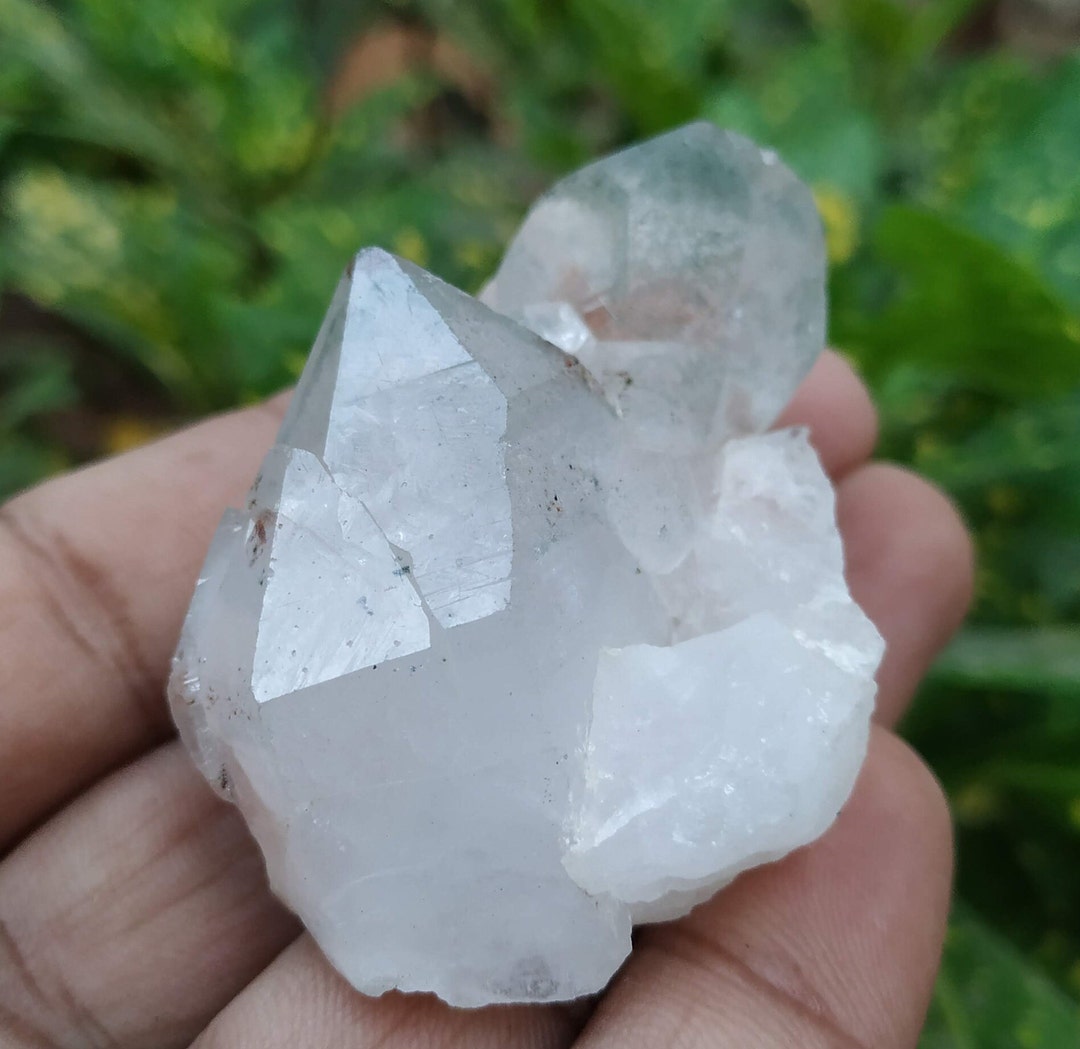 Raw Phantom Quartz Truly Natural Amazing Multi Pointed Crystal Specimen ...