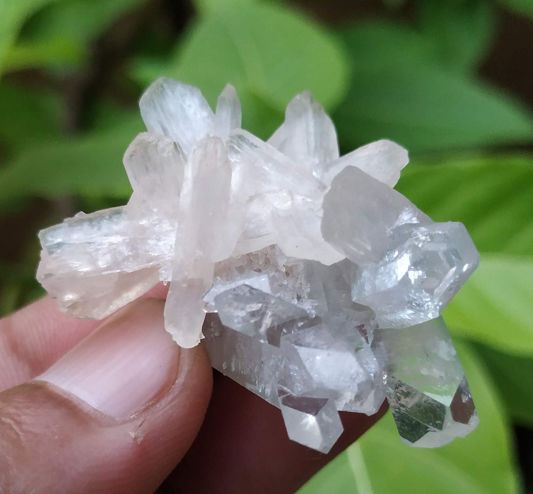 Tiny Super Flex Stilbite / Stillbite Crystal With Multi Clear Points of ...