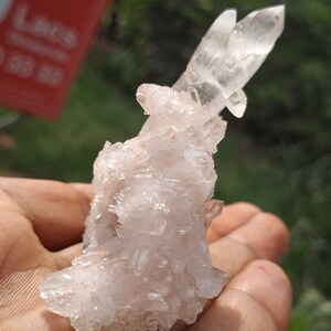 Natural Himalayan Quartz Crystal Beautiful Formation / Rare Mineral ...