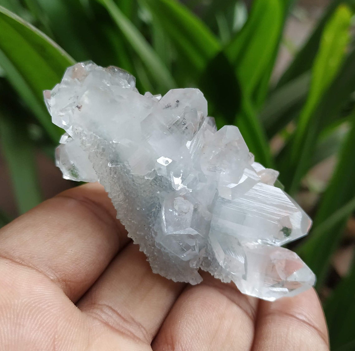 White Apophyllite Very Beautiful Crystal with Stilbite Flex / | Etsy