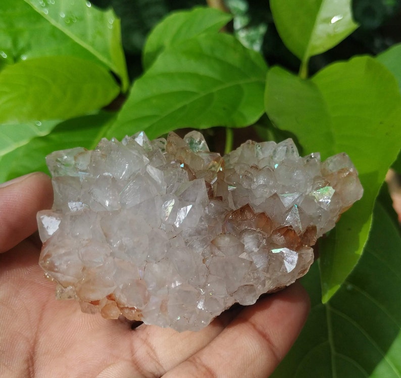 Beautiful Multi Colour Flashing Cactus Quartz Crystal / Very - Etsy