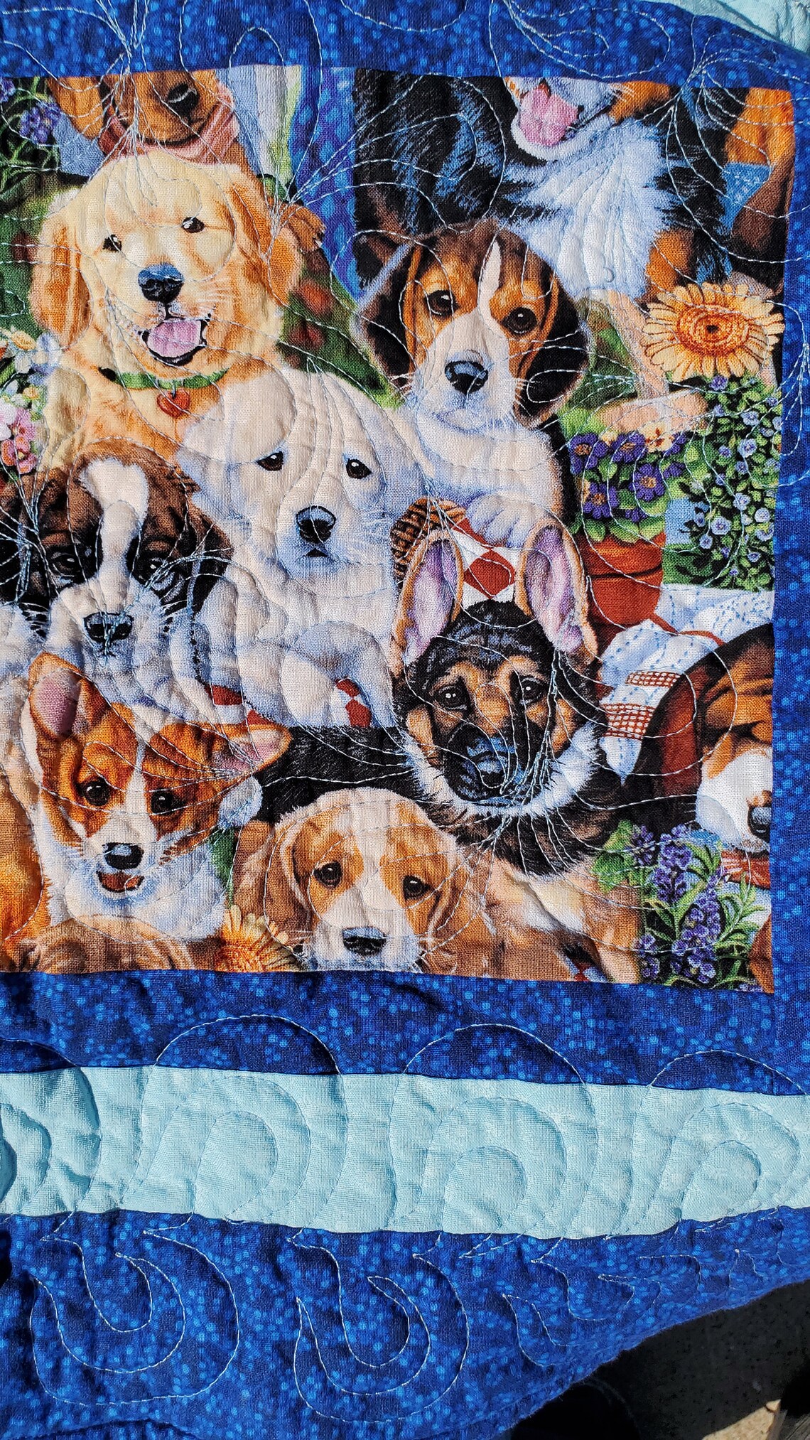 Kittens, Puppies, and Psalms Quilt - Etsy