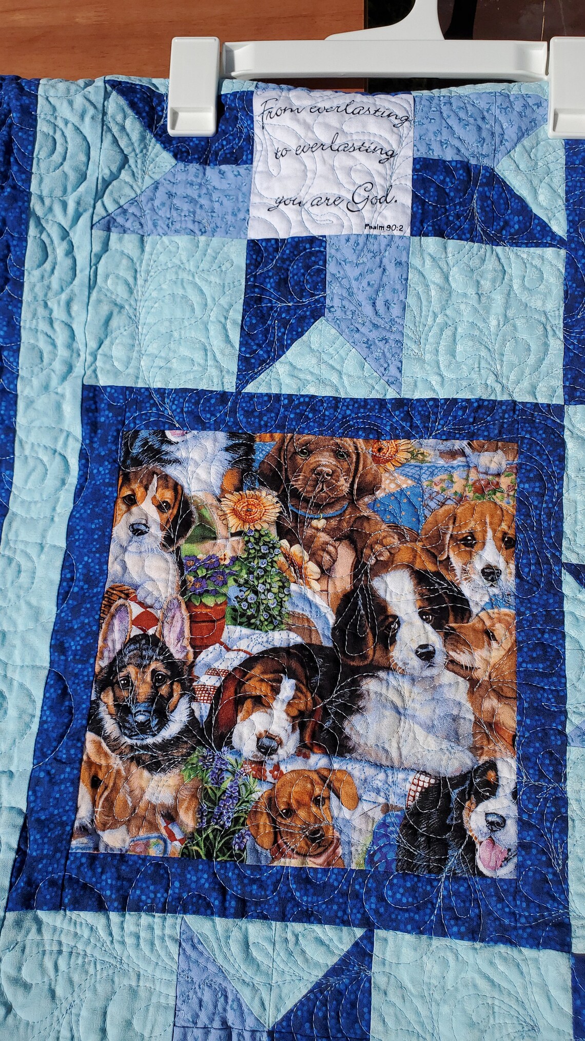 Kittens, Puppies, and Psalms Quilt - Etsy
