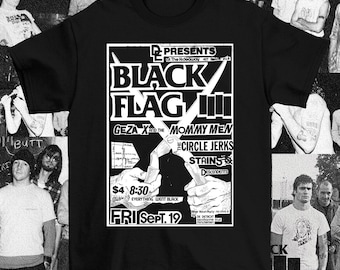 Black Flag Shirt | Etsy