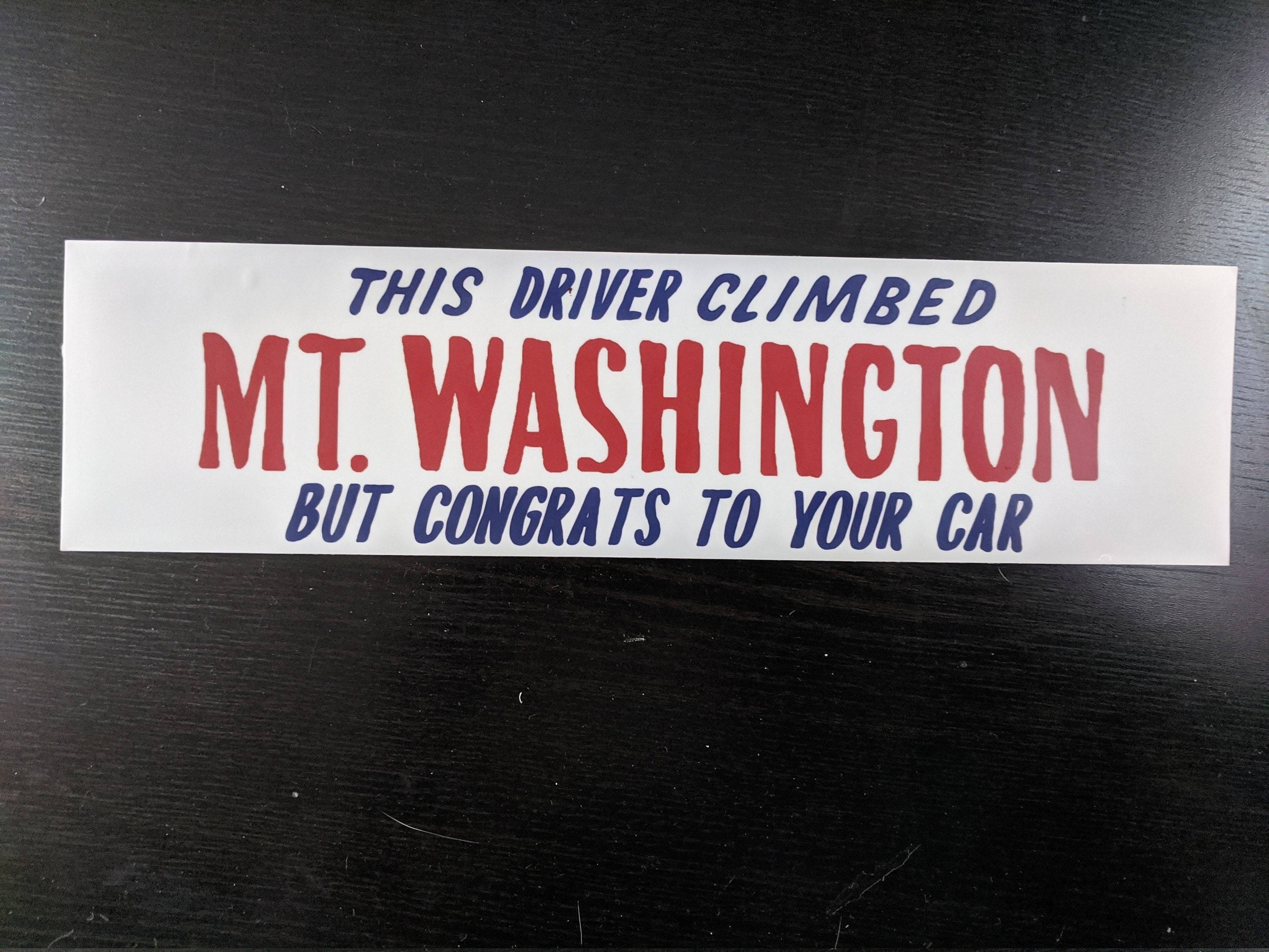This Driver Climbed Mt. Washington, but Congrats to Your Car - Bumper ...