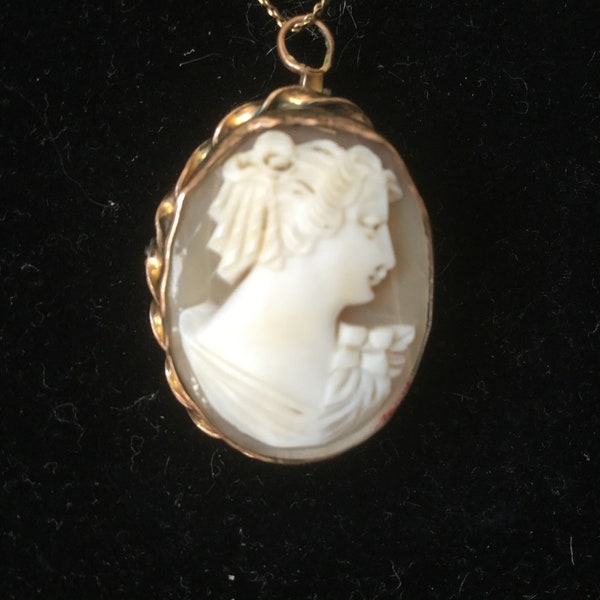 Side Profile Cameo - Etsy