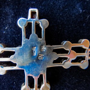 Large Nicky Butler Multi-gem Cross Necklace, Sterling Silver, Pearl ...