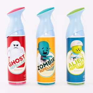 Monster Spray Repellent Labels Printable Set - Etsy