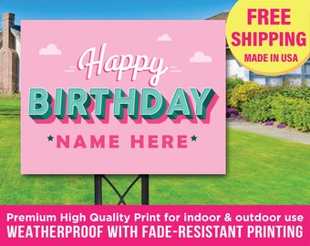 Celebration Yard Signs | Etsy
