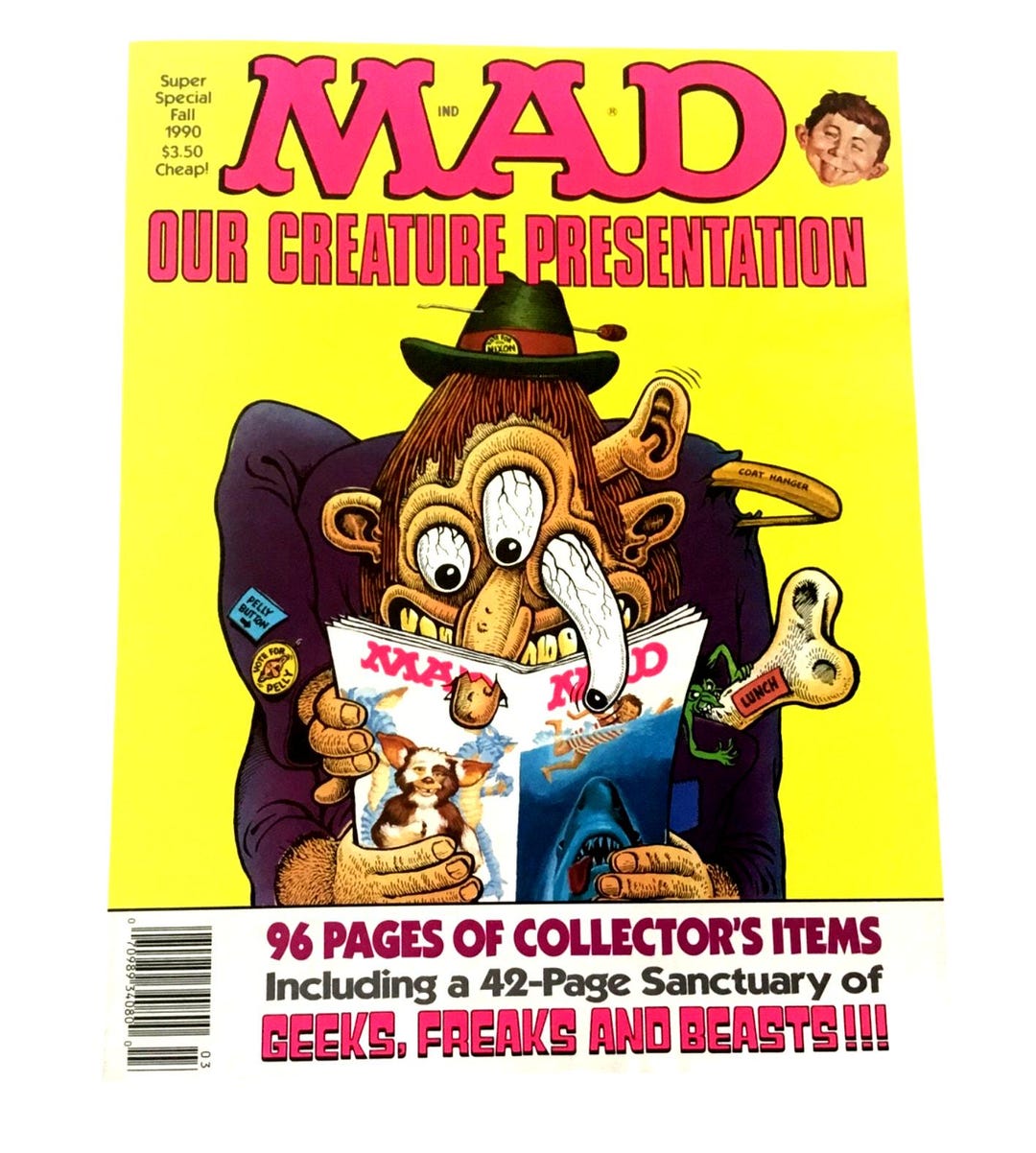 Mad Magazine Vintage Super Special Fall 1990 Creatures - Etsy