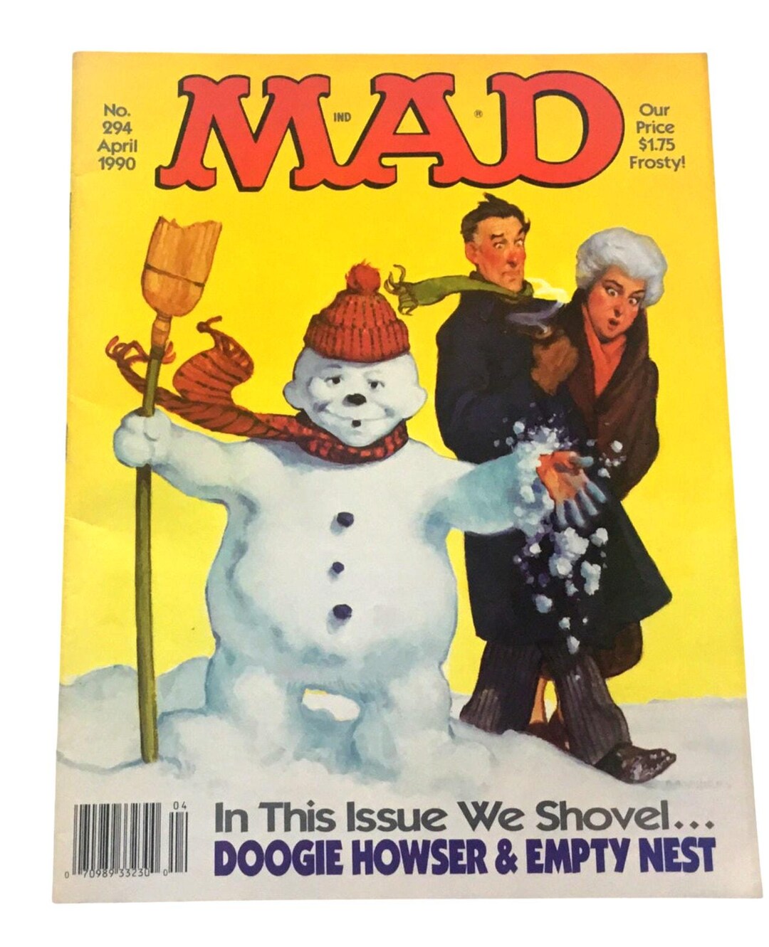 Mad Magazine April 1990 No 294 Vintage 1990s TV Shows - Etsy