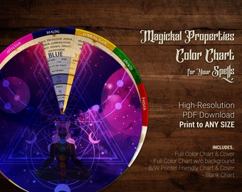 Color Magic Chart - Etsy