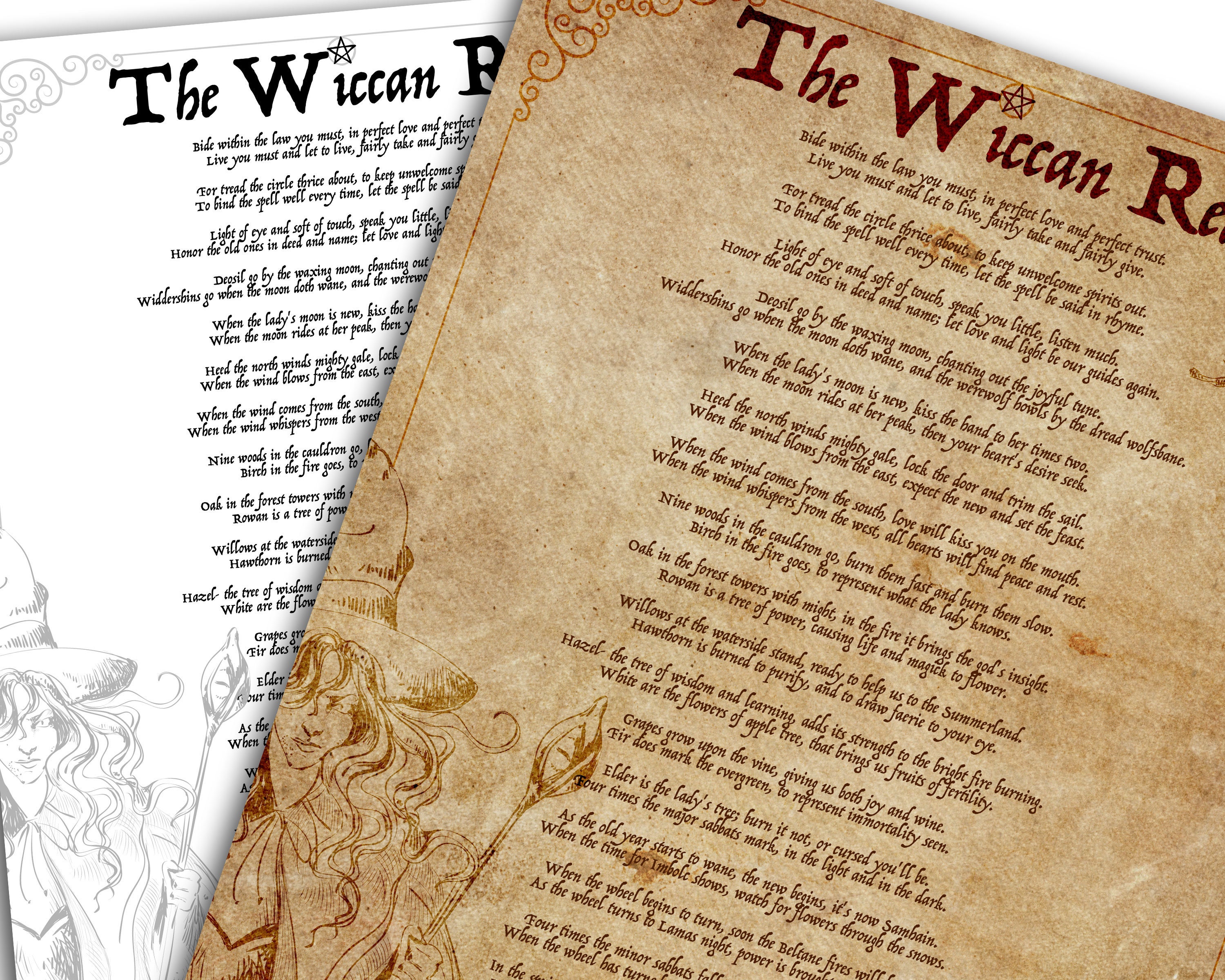 Wiccan Rede Printable
