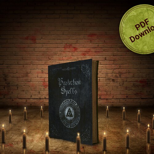 Protection Spell Book PDF Ebook Protect Yourself Home and | Etsy