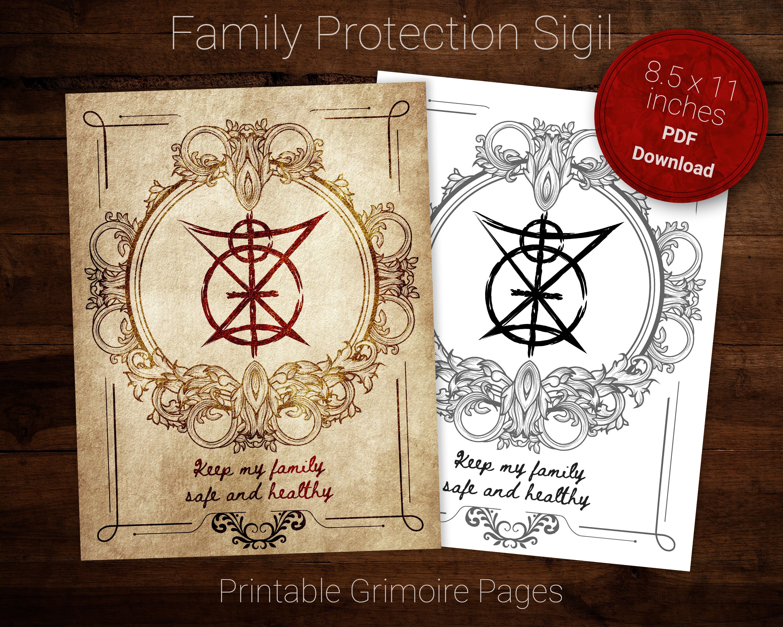 Supernatural Protection Sigils