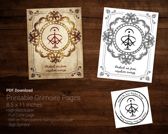 Protection Symbols Against Negativity