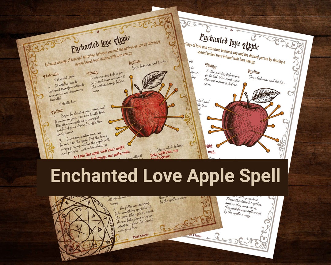 Enchanted Love Apple Infuse Romance With a Magickal Baked Treat Love ...