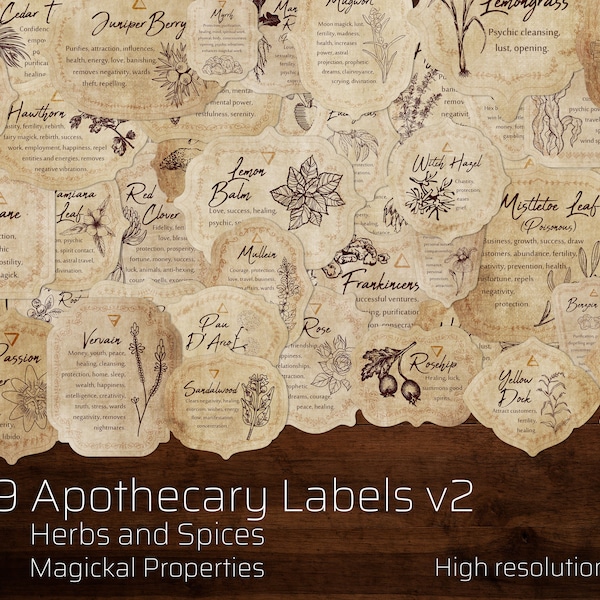 Magical Herbs - Etsy