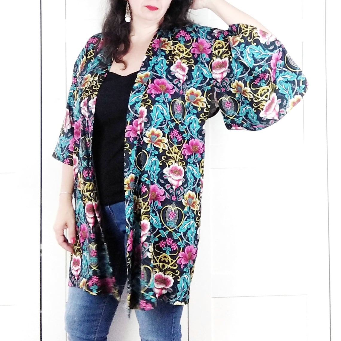 Kimono PDF Sewing Pattern Easy to Sew Multi-size Pattern - Etsy
