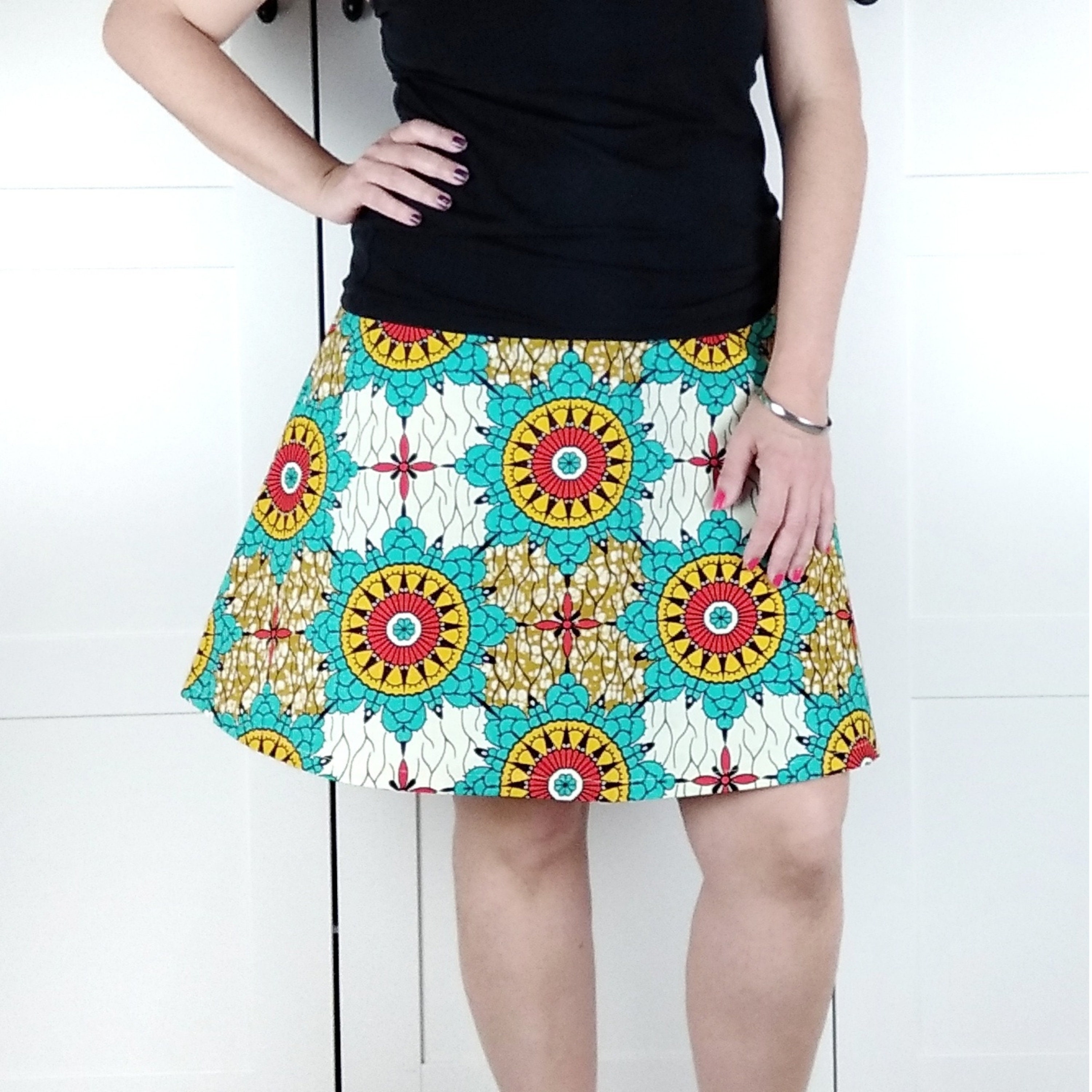 Plus Size A-line Skirt Sewing Pattern (PDF) - Etsy