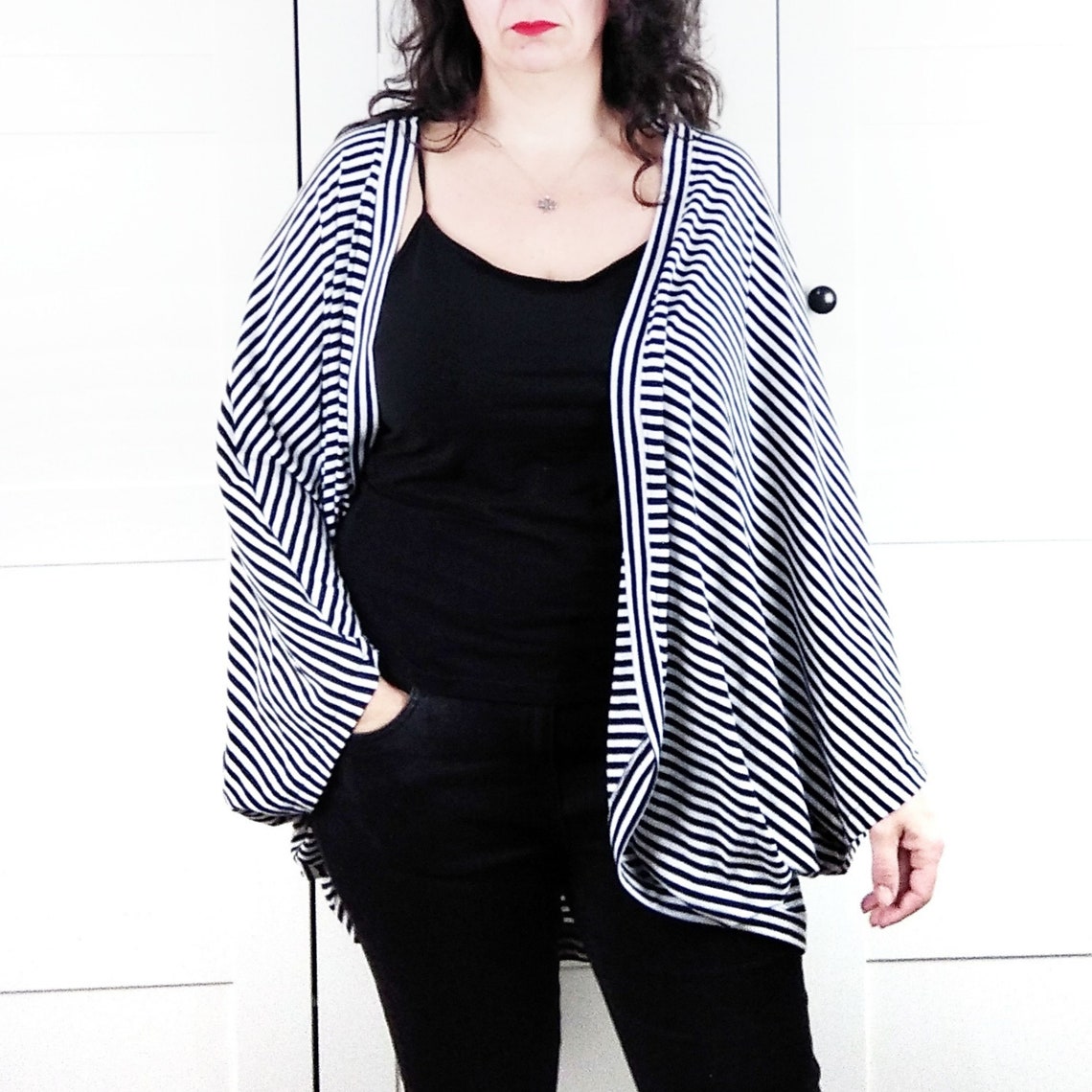 Cocoon Cardigan Sewing Pattern Cocoon Coat Pattern Plus Size - Etsy