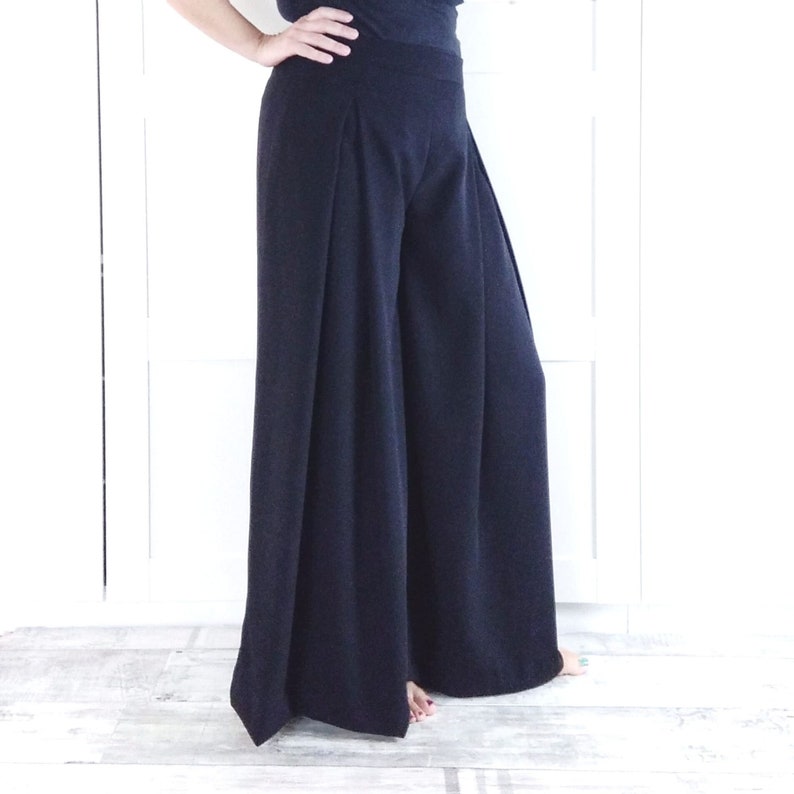 Wide Leg Pants Plus Size Pattern Plus Size Sewing Pattern | Etsy