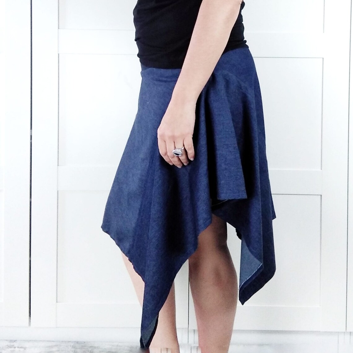 Plus Size Skirt Pattern, Asymmetric Skirt Patterns, Plus Size Pattern ...
