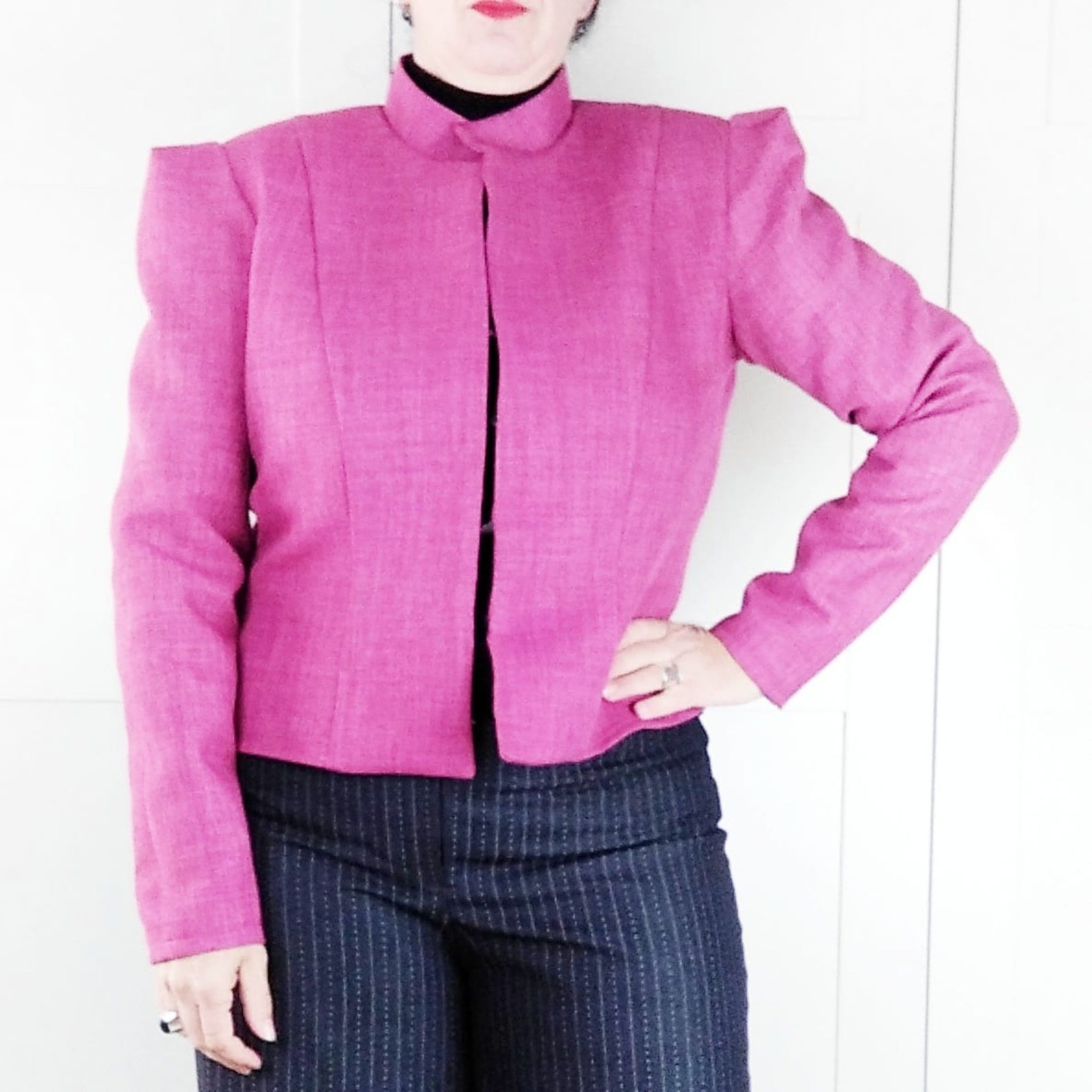 Jacket Sewing Pattern, Plus Size Pattern, Plus Size Blazer Pattern ...