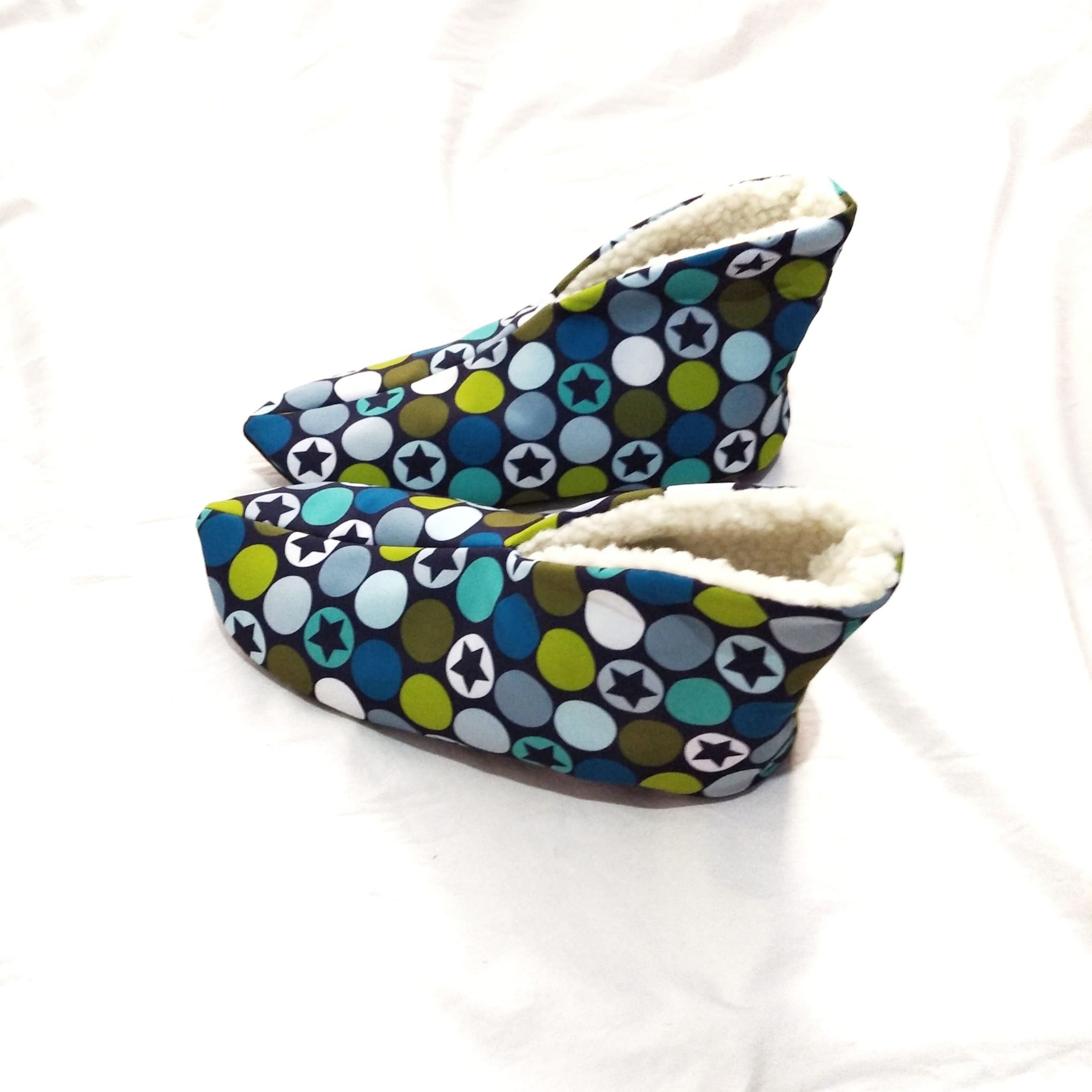 Pattern House Slippers Easy Sewing Pattern Adult Indoor - Etsy