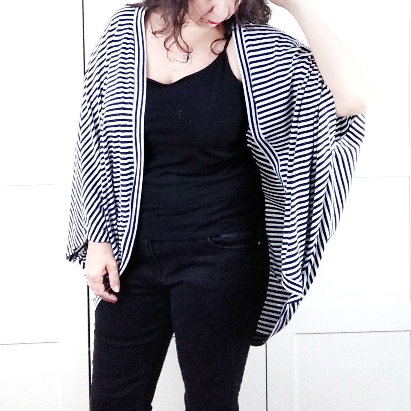 Cocoon Cardigan Sewing Pattern Cocoon Coat Pattern Plus Size - Etsy