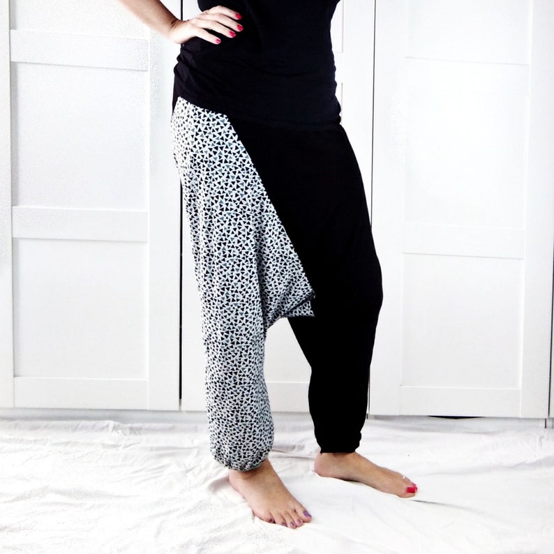 Sarouel Pants Pattern, Plus Size Pattern, Plus Size Pants Pattern, PDF ...