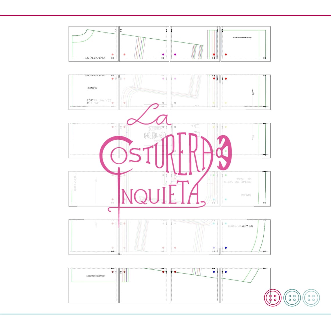 Kimono Sewing Pattern PDF, Plus Size Kimono Pattern, Digital Pattern ...