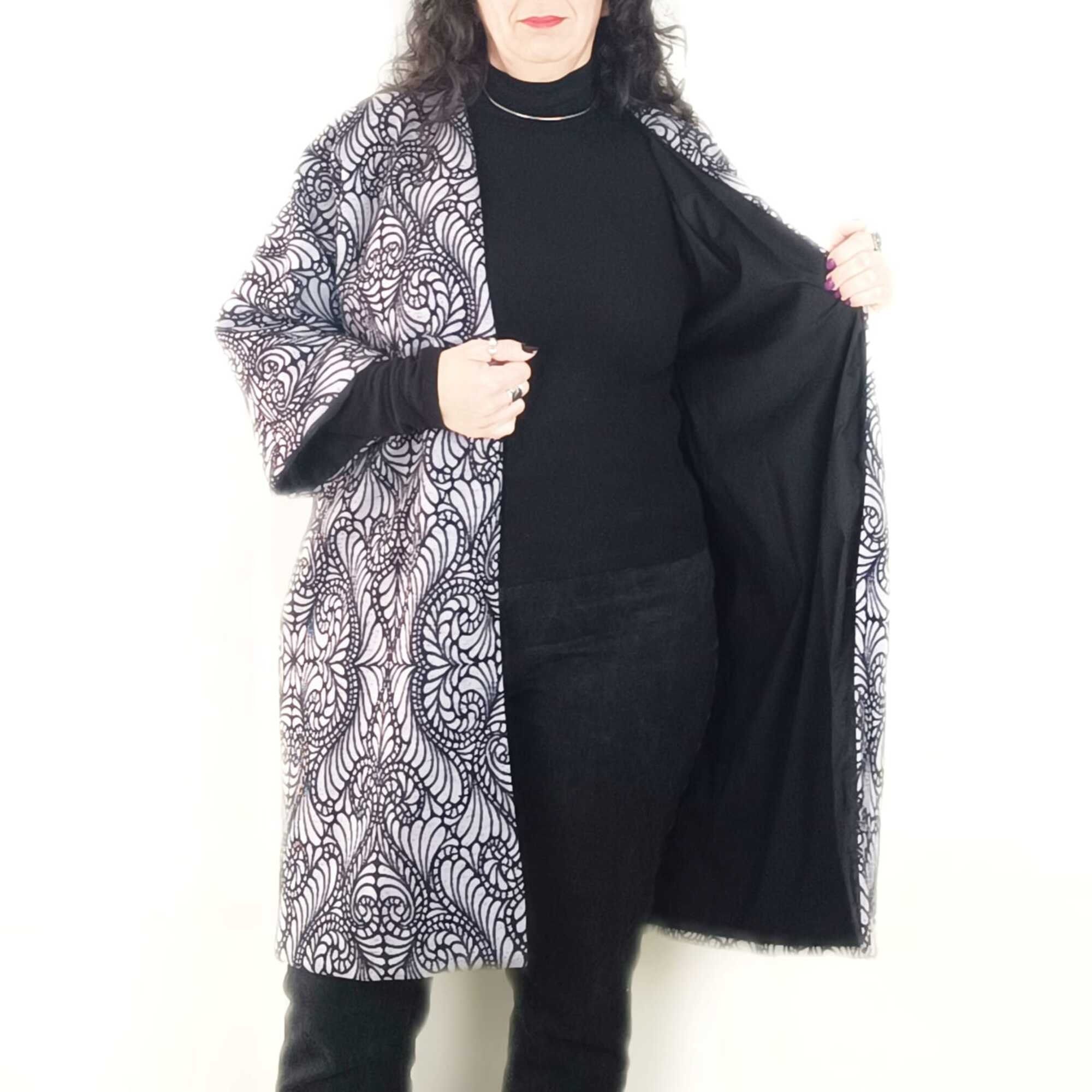 Kimono Sewing Pattern PDF – Plus Size Kimono Robe Pattern for Women ...