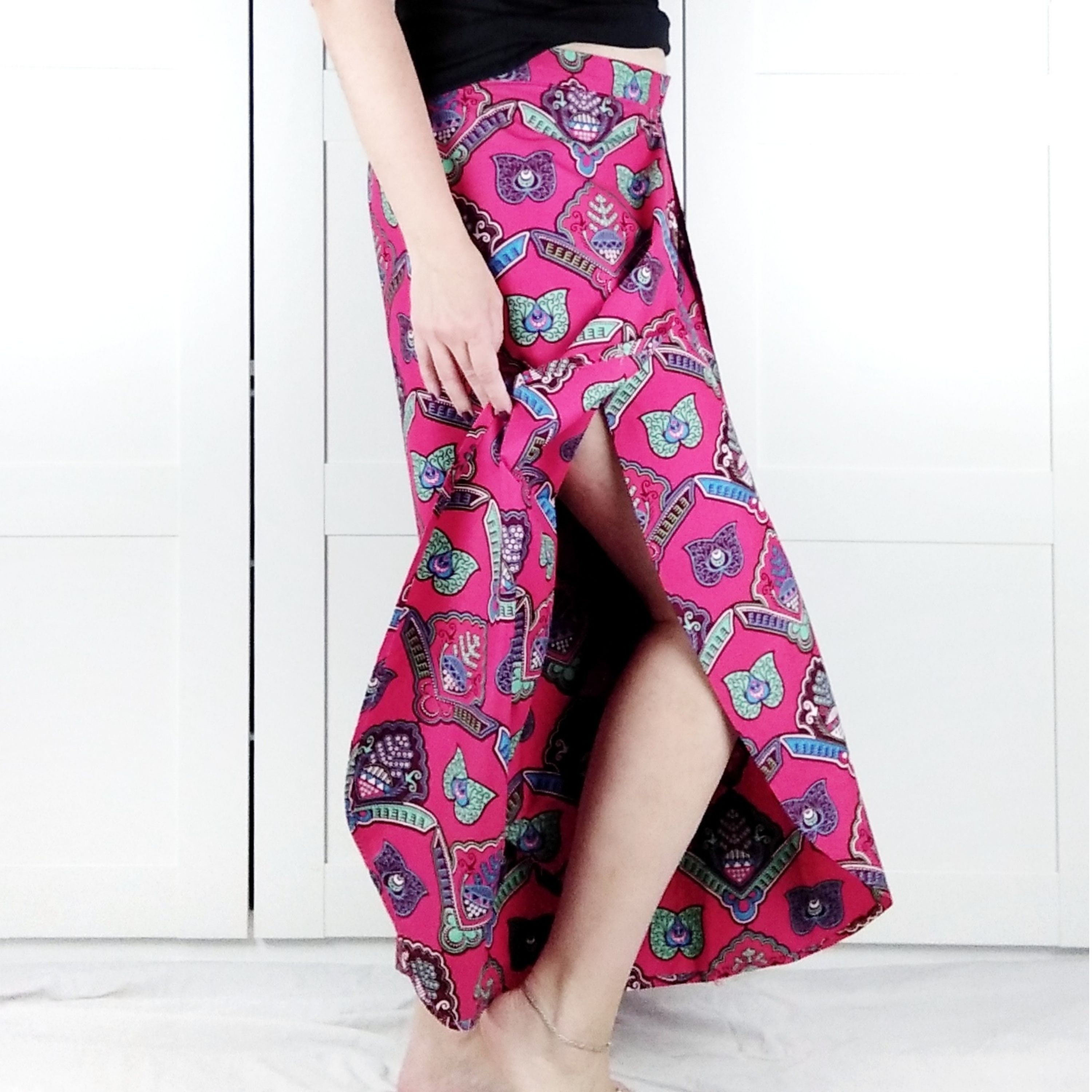 Tulip-wrap Pants Wrap Pants Plus Size Pattern PDF Sewing - Etsy