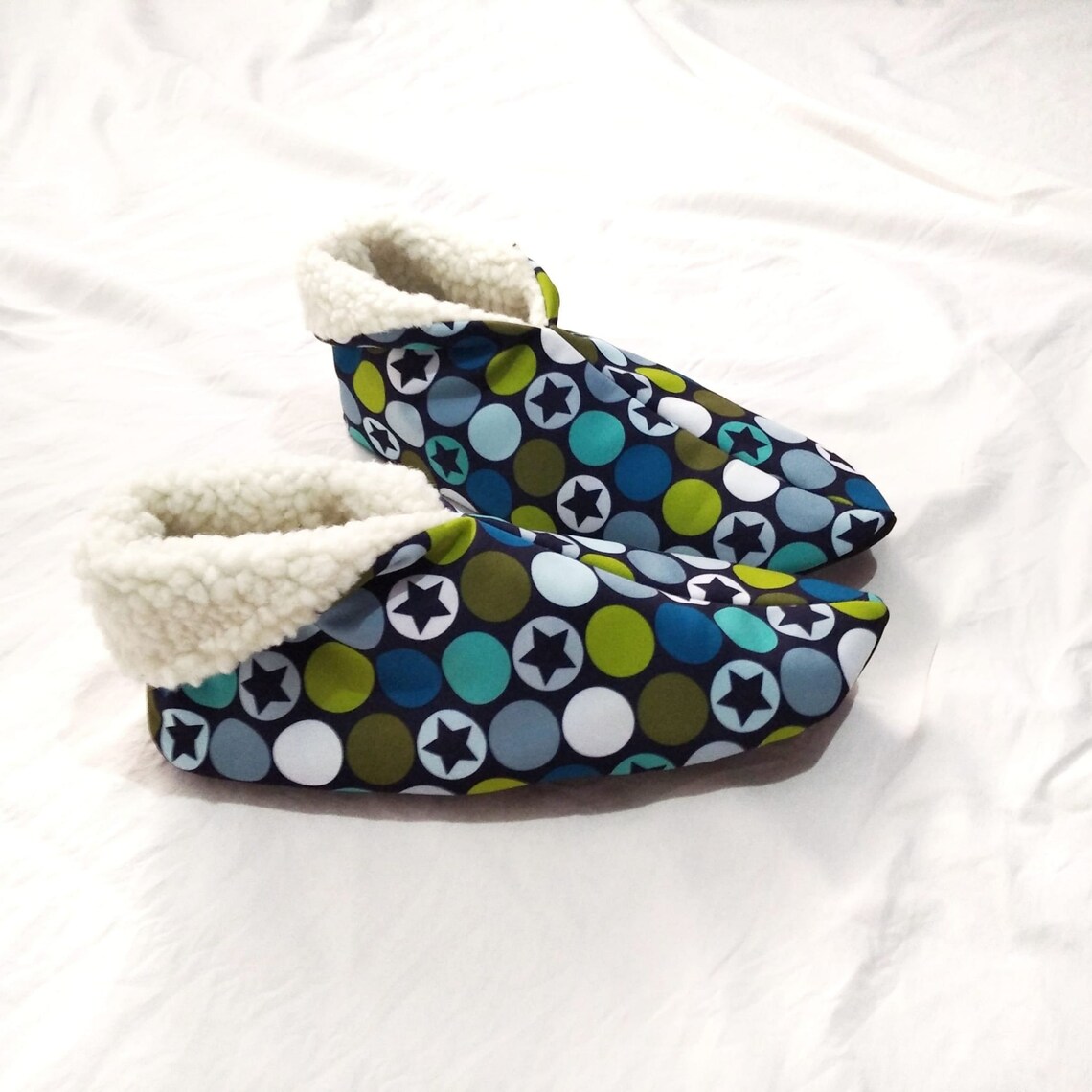Pattern House Slippers Easy Sewing Pattern Adult Indoor | Etsy