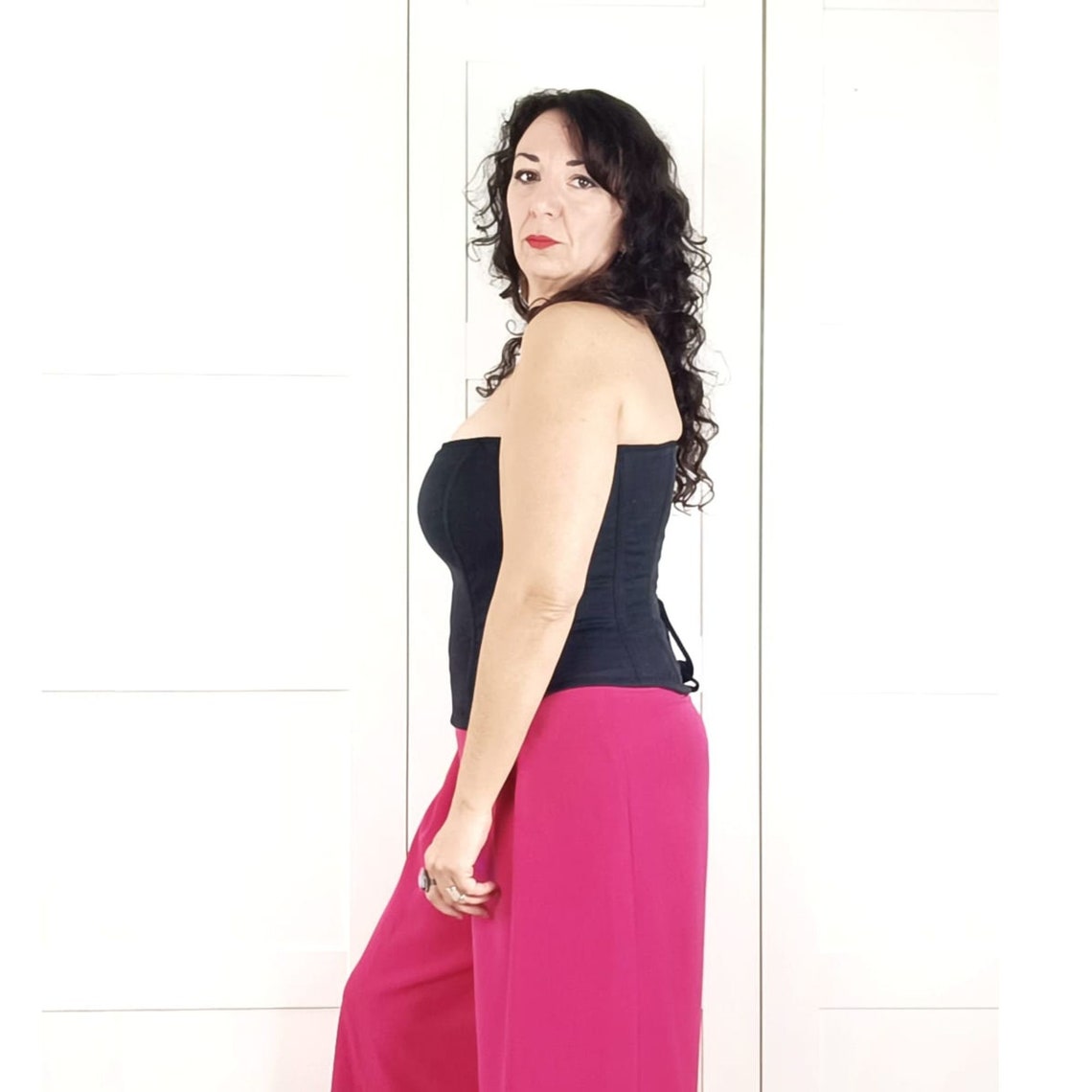 Strapless Corset Sewing Pattern, Plus Size Corset Pattern, Pattern ...