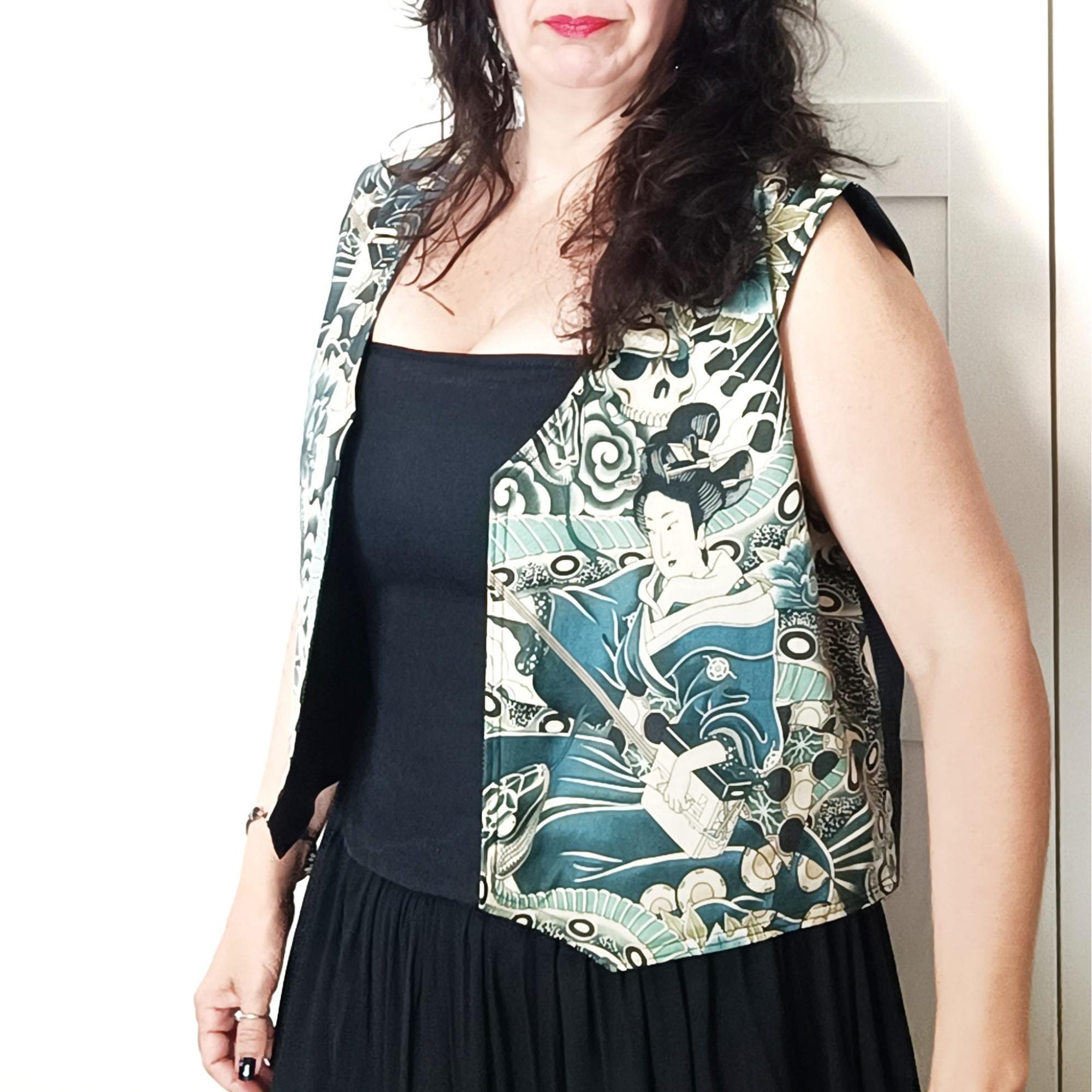 Women Vest Sewing Pattern, Plus Size Sewing Pattern, Simple Vest ...