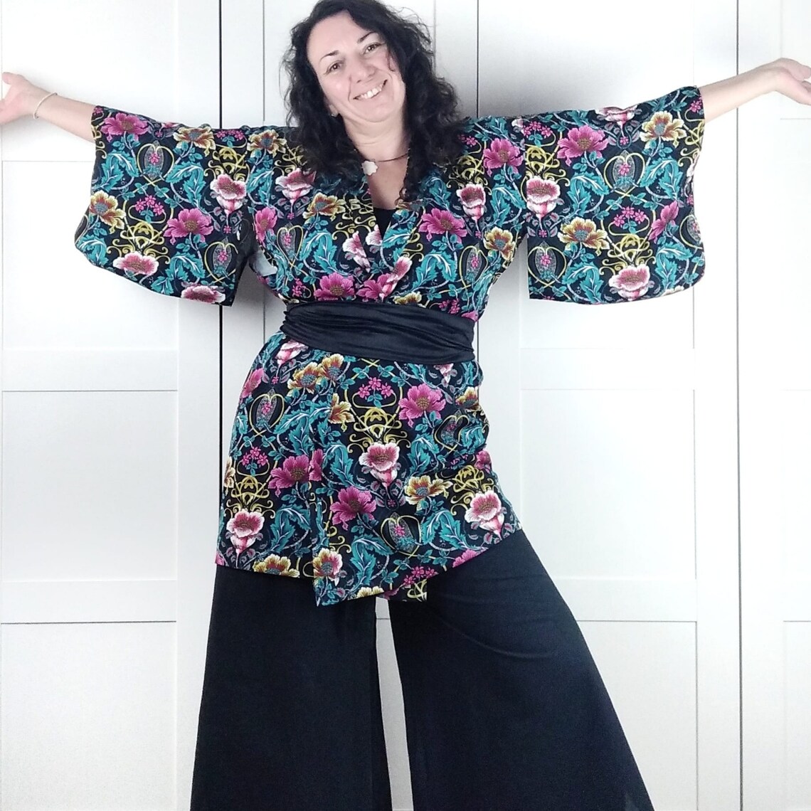 Plus Size Kimono Pattern Women Kimono Pattern Plus Size | Etsy