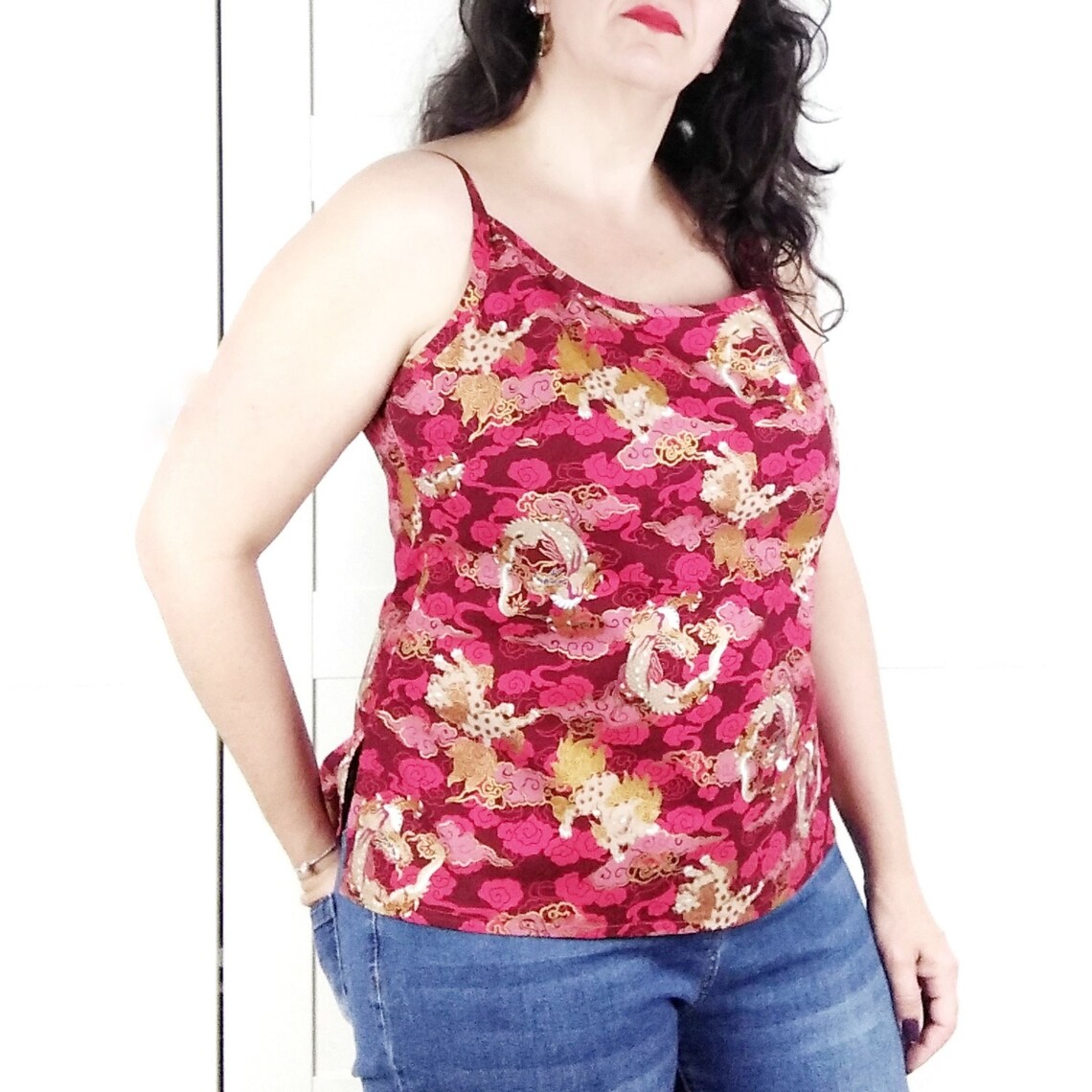Plus Size Cami Pattern Camisole Plus Size Pattern PlusSize | Etsy
