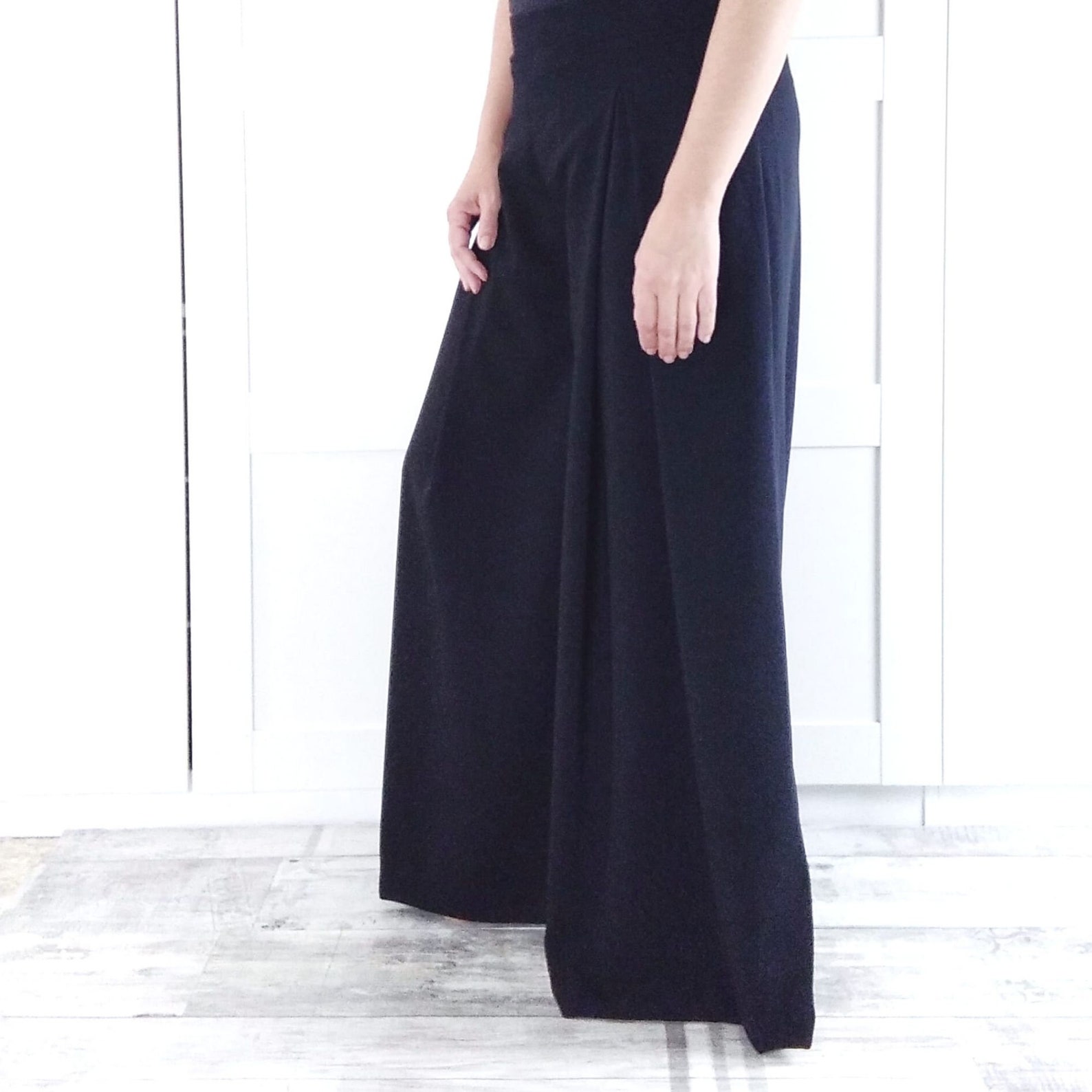 Wide Leg Pants Plus Size Pattern Plus Size Sewing Pattern | Etsy