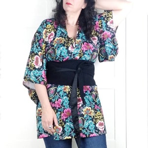Plus Size Kimono Pattern, Women Kimono Pattern, Plus Size Sewing ...