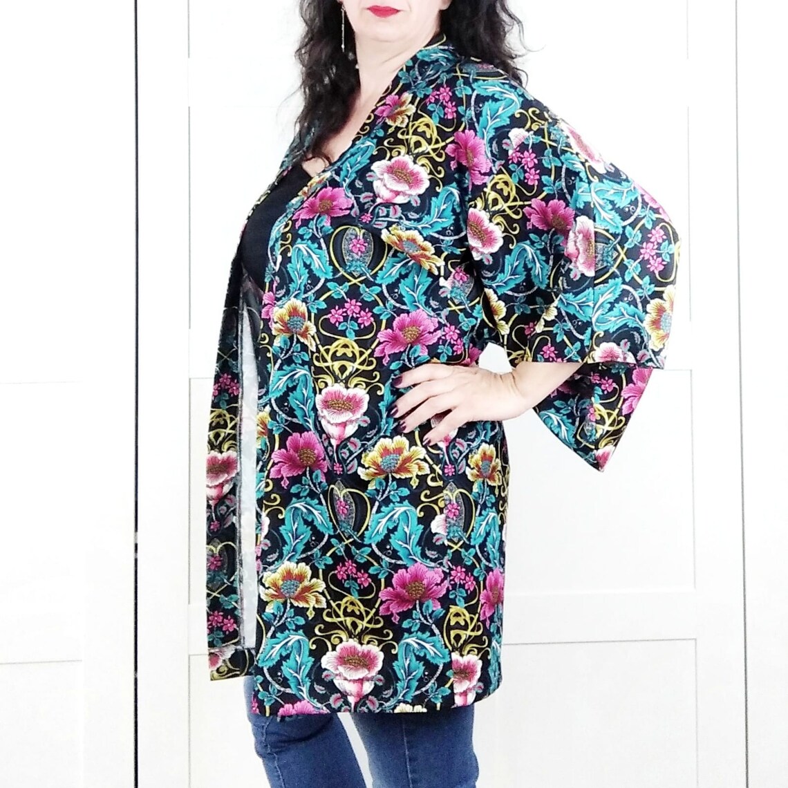 Plus Size Kimono Pattern, Women Kimono Pattern, Plus Size Sewing ...