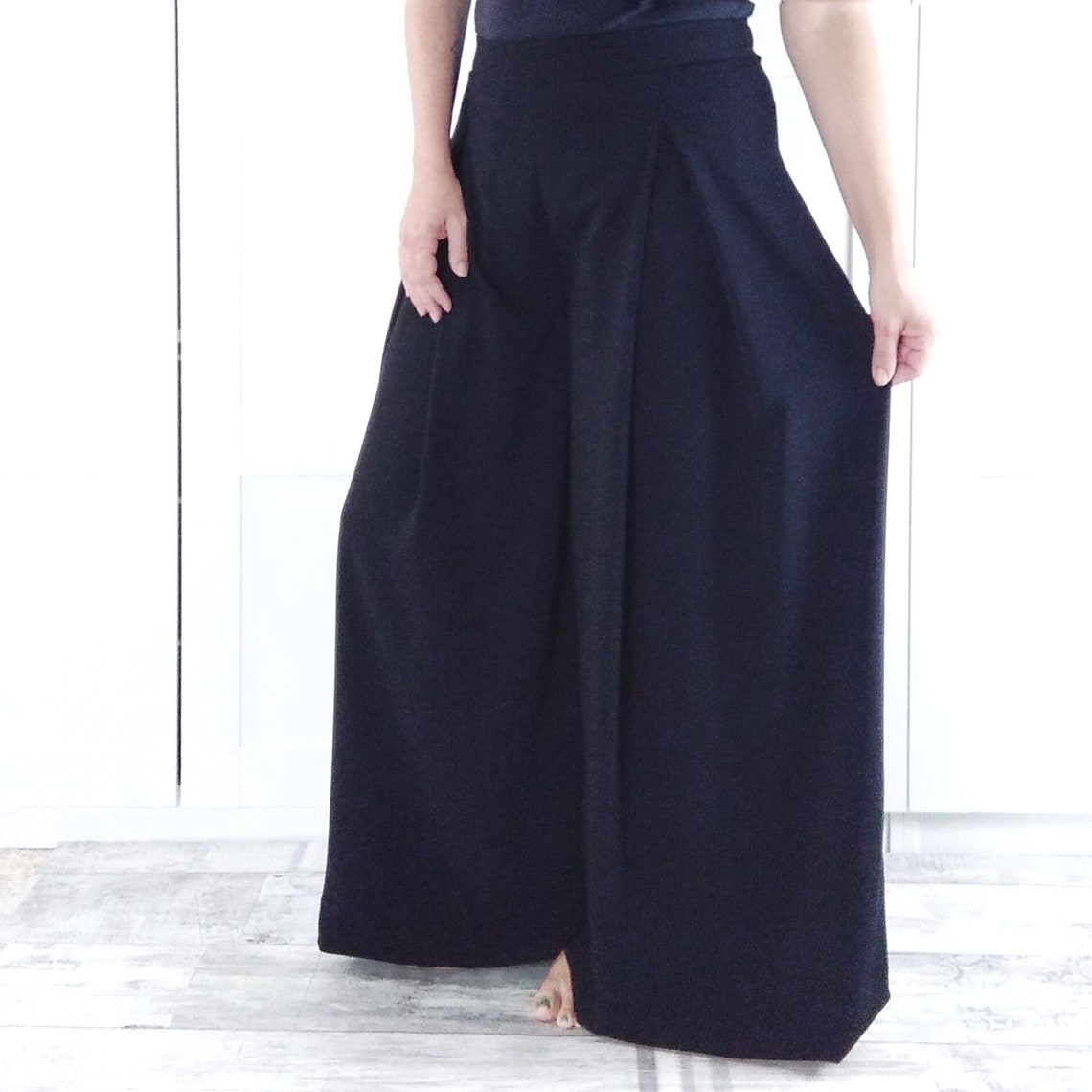 Wide Leg Pants Plus Size Pattern Plus Size Sewing Pattern | Etsy