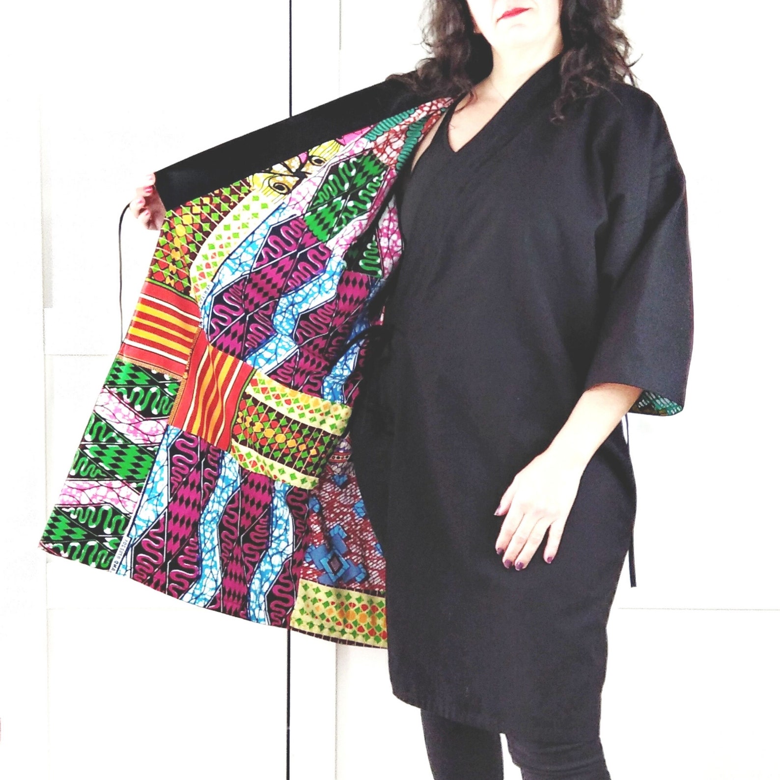 Plus Size Kimono PDF Pattern, Kimono Sewing Pattern, Kimono Pattern PDF ...