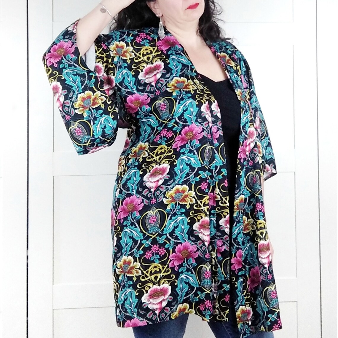 Kimono PDF Sewing Pattern Easy to Sew Multi-size Pattern - Etsy